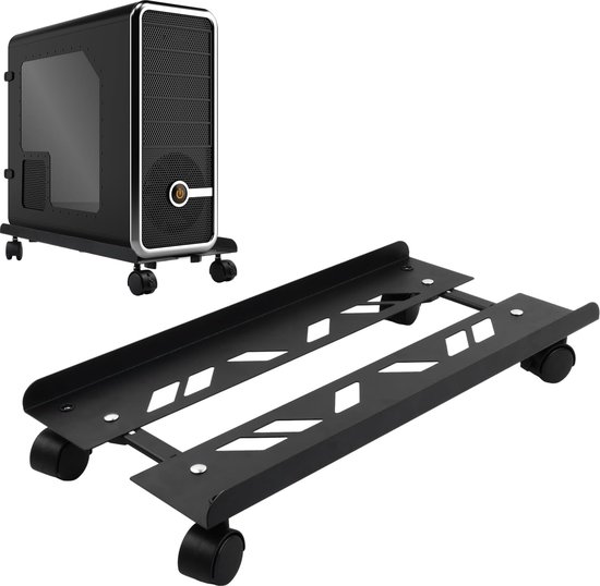 PC-standaard, computer-desktopstandaard, computertorenwagen, mobiele ...