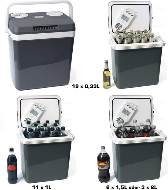 Koelbox elektrisch 12v 230 volt - Koelbox elektrisch - Koelboxen - Voor in de auto -... | bol