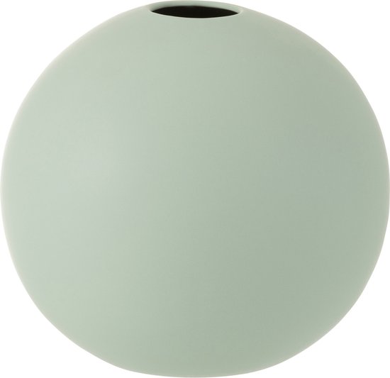 J-Line vaas Bol - keramiek - groen - large - Ø 25 cm | bol