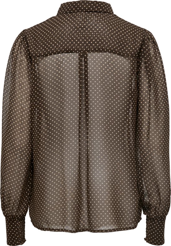 ONLY ONLISABELLLA LS SHIRT NOOS WVN EIP Dames Shirt - Maat M | bol.com