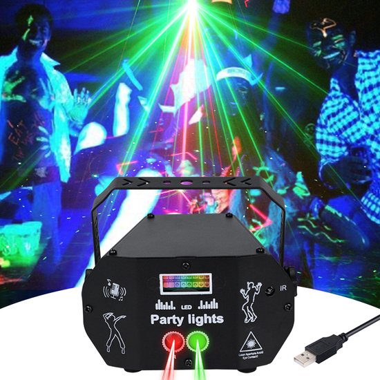 YourPartyEquipment - Disco lichteffect - Party Laser - Disco lamp ...