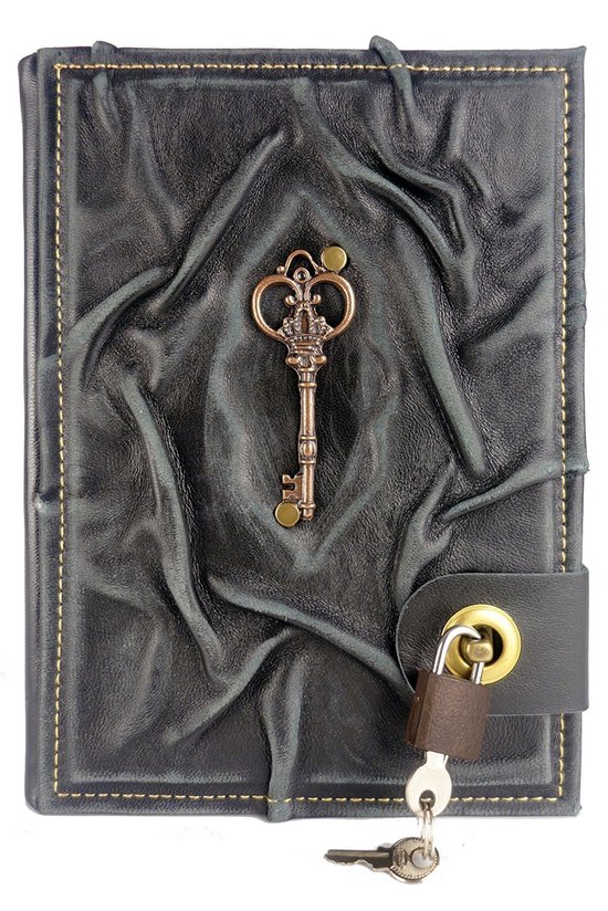 Dagboek antiek sleutel design - zwangerschapsdagboek -dagboek met slot ...