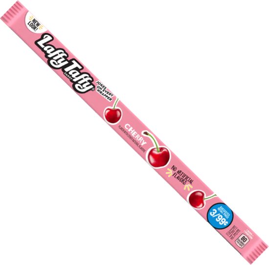 Laffy Taffy - Cherry - 1x laffy rope | bol