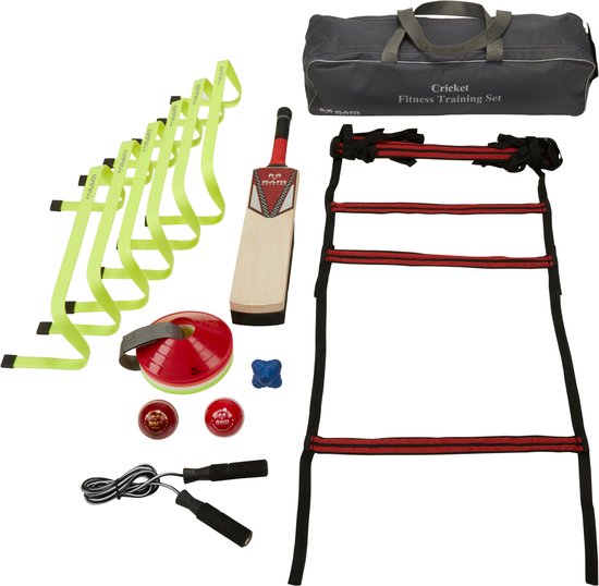 Cricket Fitness Training set - in prachtige Tas zeer Compleet Top ...