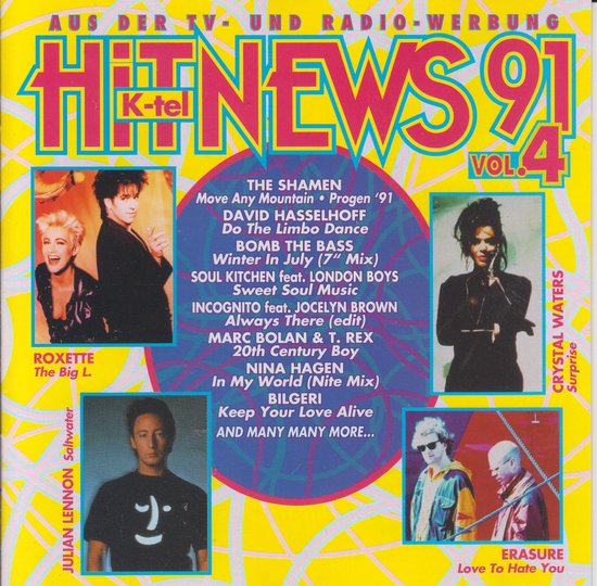 Hit News '91 Volume 4, Onbekend | Muziek | bol