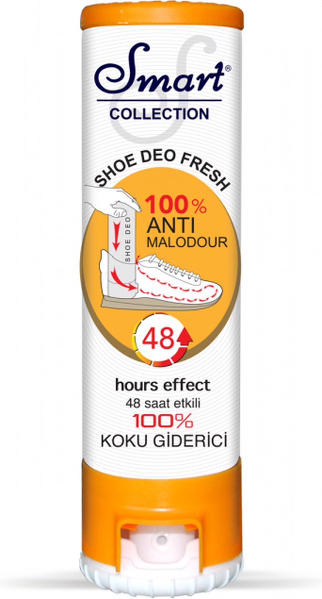 Smart - Schoendeo - Frisse geur voor schoenen - Schoen deodorant - 48 ...