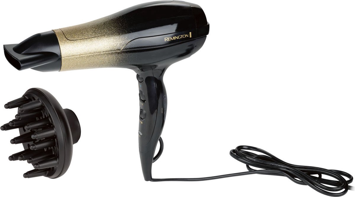 REMINGTON Haardroger Gold Dust - Eenvoudig je haar drogen en in model ...