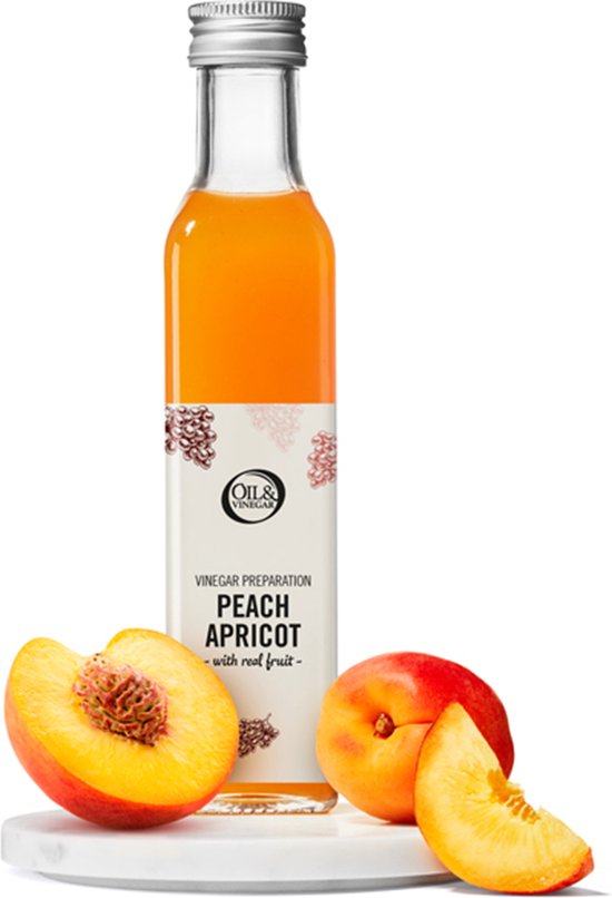 Oil & Vinegar | Perzik-abrikoosazijn - 250ml | bol