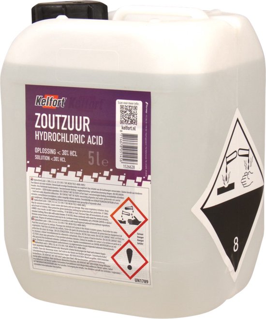 Kelfort Zoutzuur 5 ltr | bol