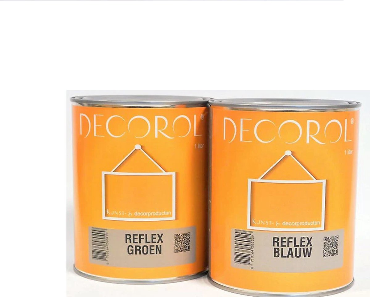 Decorol Reflex Oranje verf 1 liter | bol