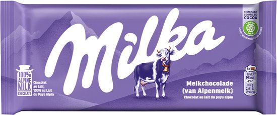 Milka tablet melkchocolade - 100g x 10 | bol