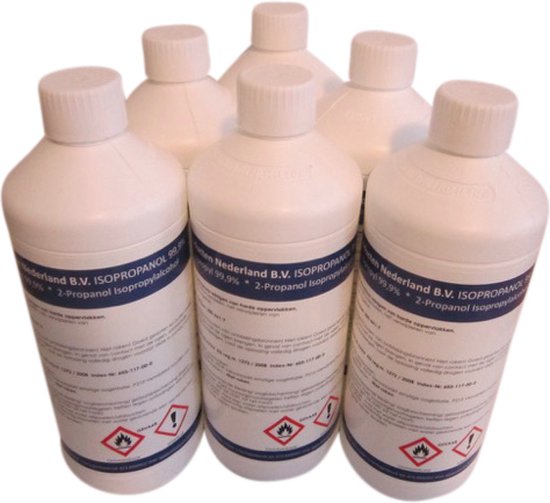IPA Isopropanol | € 6,65/liter | 99,9% | 5x 1000ml | | bol.com