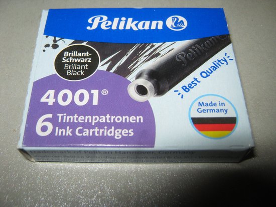 Pelikan inktpatronen zwart 6 stuks | bol