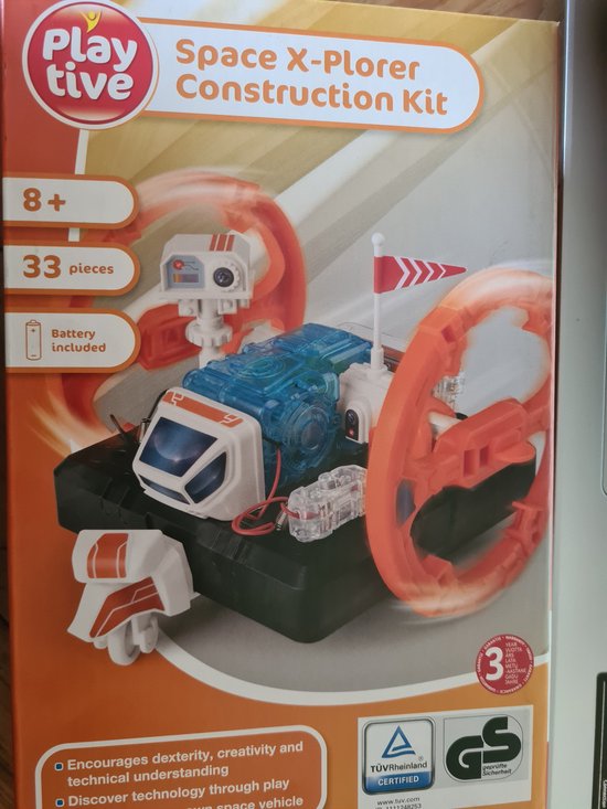 Playtive Space X-plorer bouwpakket ispace voertuig | Games | bol