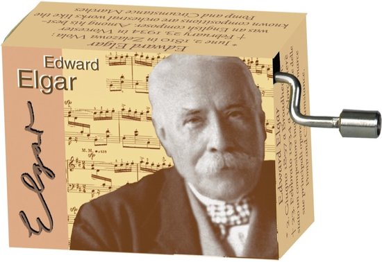 Muziekdoosje klassieke componisten Edward Elgar | bol