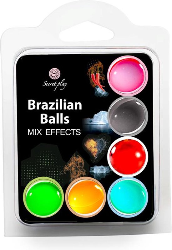 Set 6 Brazilian Balls Mix Effect | bol.com