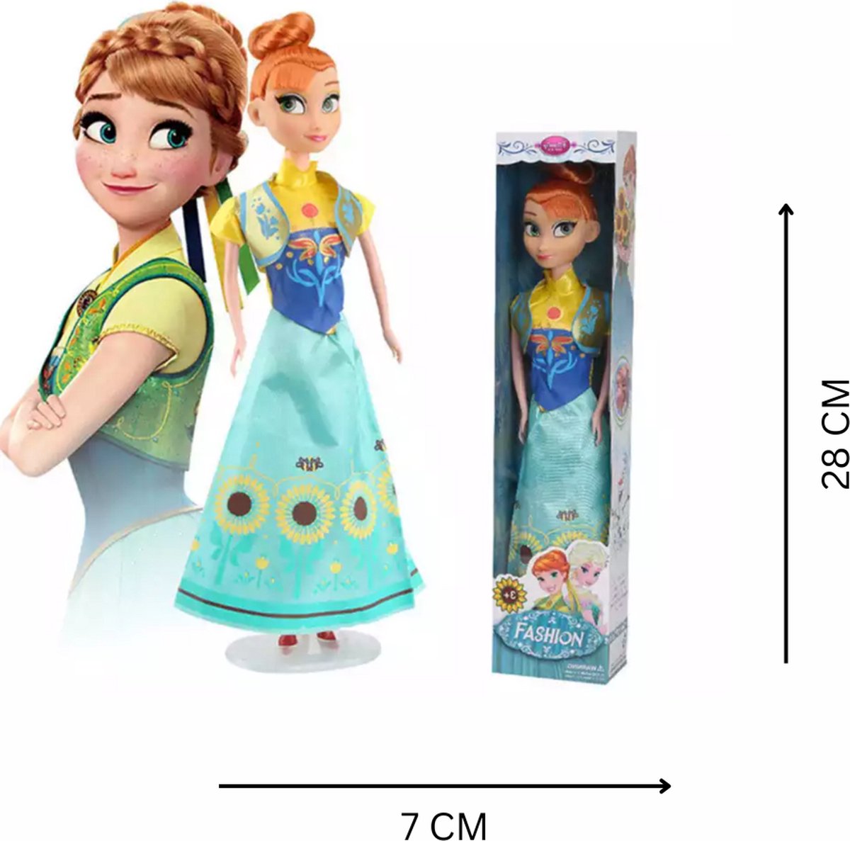 Disney Frozen Pop Anna - Anna Frozen - Anna Frozen Doll - Kinder Pop ...