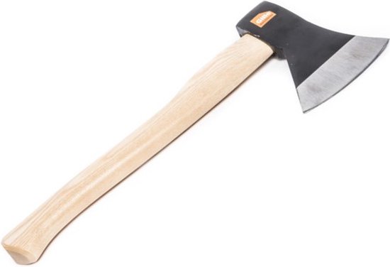 Gille_Handbijl_kloofbijl_hakbijl_met 38 cm houten steel - 800 gram | bol
