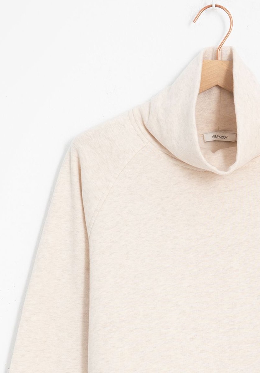 Sissy-Boy - Beige sweater met col | bol