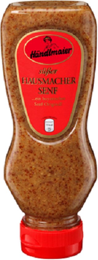 Handelmaier Zoete Zelfgemaakte Mosterd - 8 Flessen van 225 ml | bol
