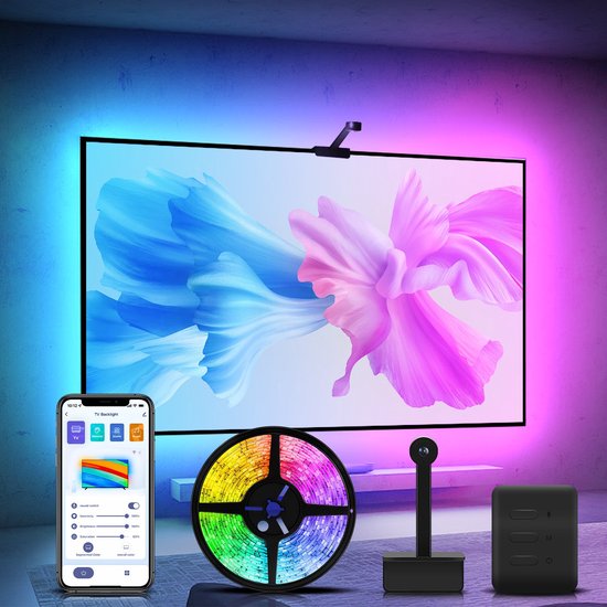 Tuya Smart - (Immersion) - RGB-IC TV Ambilight LEDstrip kit - Voor ...