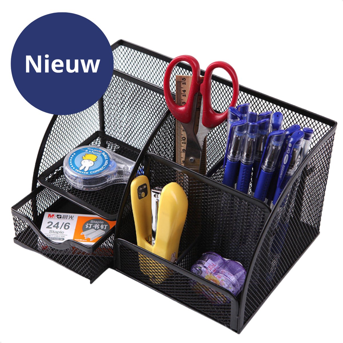 Mysolutions Bureau Organizer Pennenbak - Pennenbakje - Pennenhouder ...