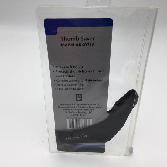 Bowling Brunswick 'Thumb Saver' links handig, one size fits most | bol