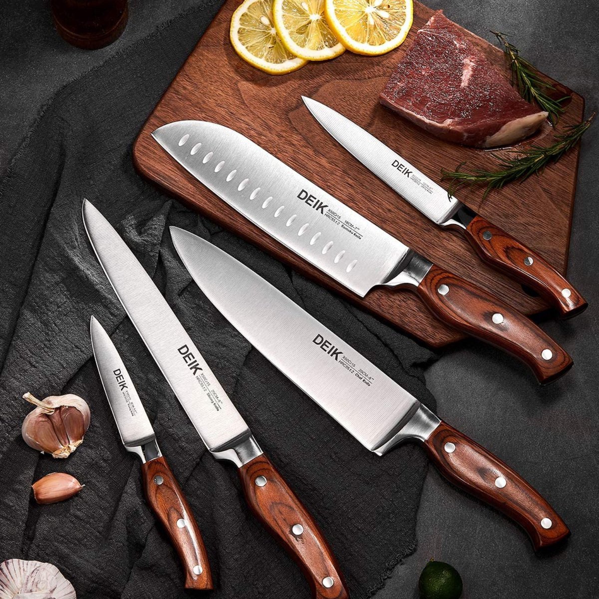 Ensemble de couteaux de Cuisine Studio Jacqui | Ensembles de couteaux ...