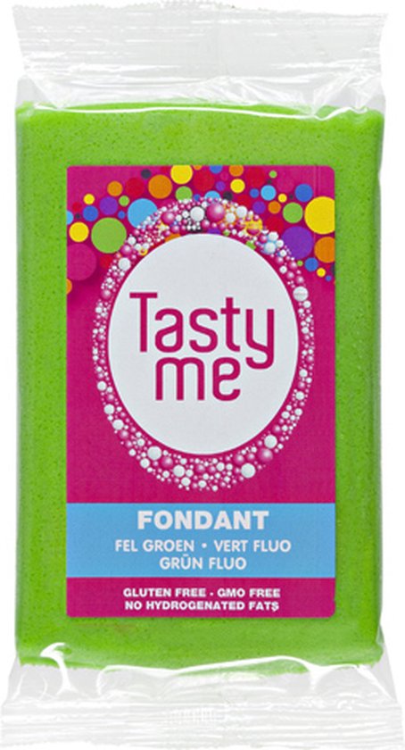 Tasty Me. Set 2 van 8 Rolfondant - Fondant 200g. Glutenvrij. Multicolor ...