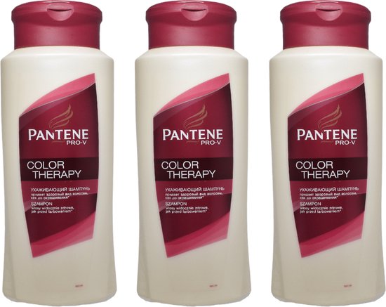Pantene Pro-V Color Therapy Shampoo Bundel - 3 x 750 ml | bol