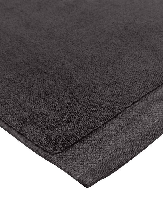Badmat - grote mat voor badkamer - antraciet donkergrijs - antislip ...