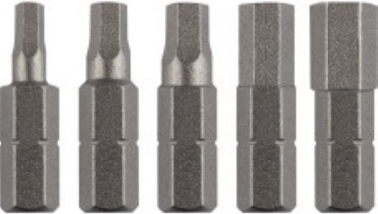 KWB Bitset inbus - 3, 4, 5, 6, 8 mm - 5 delig | bol