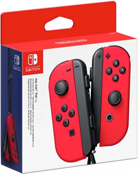 Nintendo Switch Joy-Con Paar Rood - Rood | bol