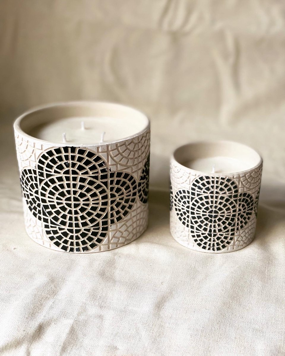 Pure Soy Candle, Container kaars Mozaïek set, 100% natuurlijk, vegan, milieuvriendelijk | bol.com