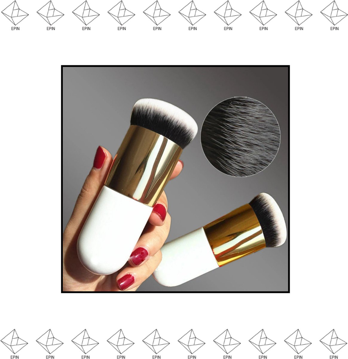 EPIN | Poederkwast | Foundation Kwast | Powder Brush | Make-up Kwast ...