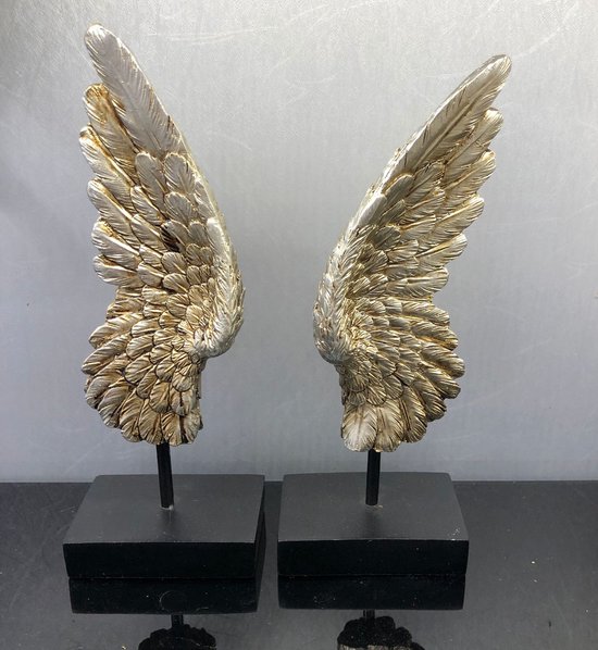Levabe - Gouden Wings Set - Decoratie - Vleugels - Engel - Woonkamer ...