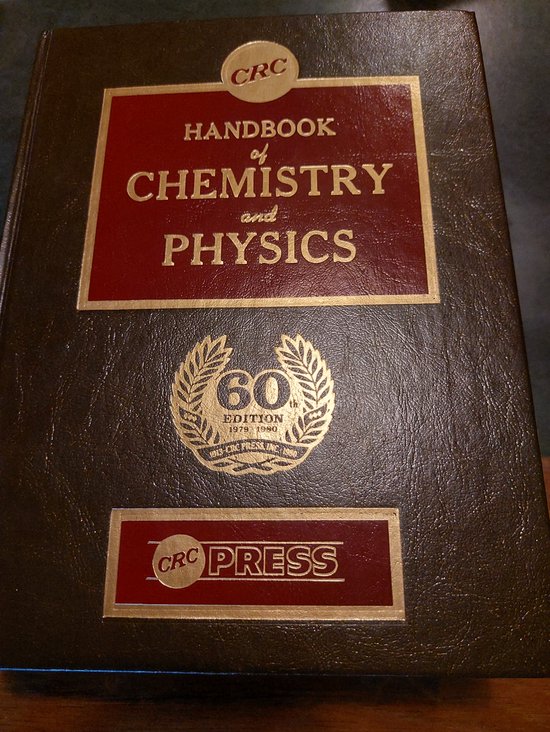 Handbook of Chemistry and Physics | 9780849304682 | Boeken | bol