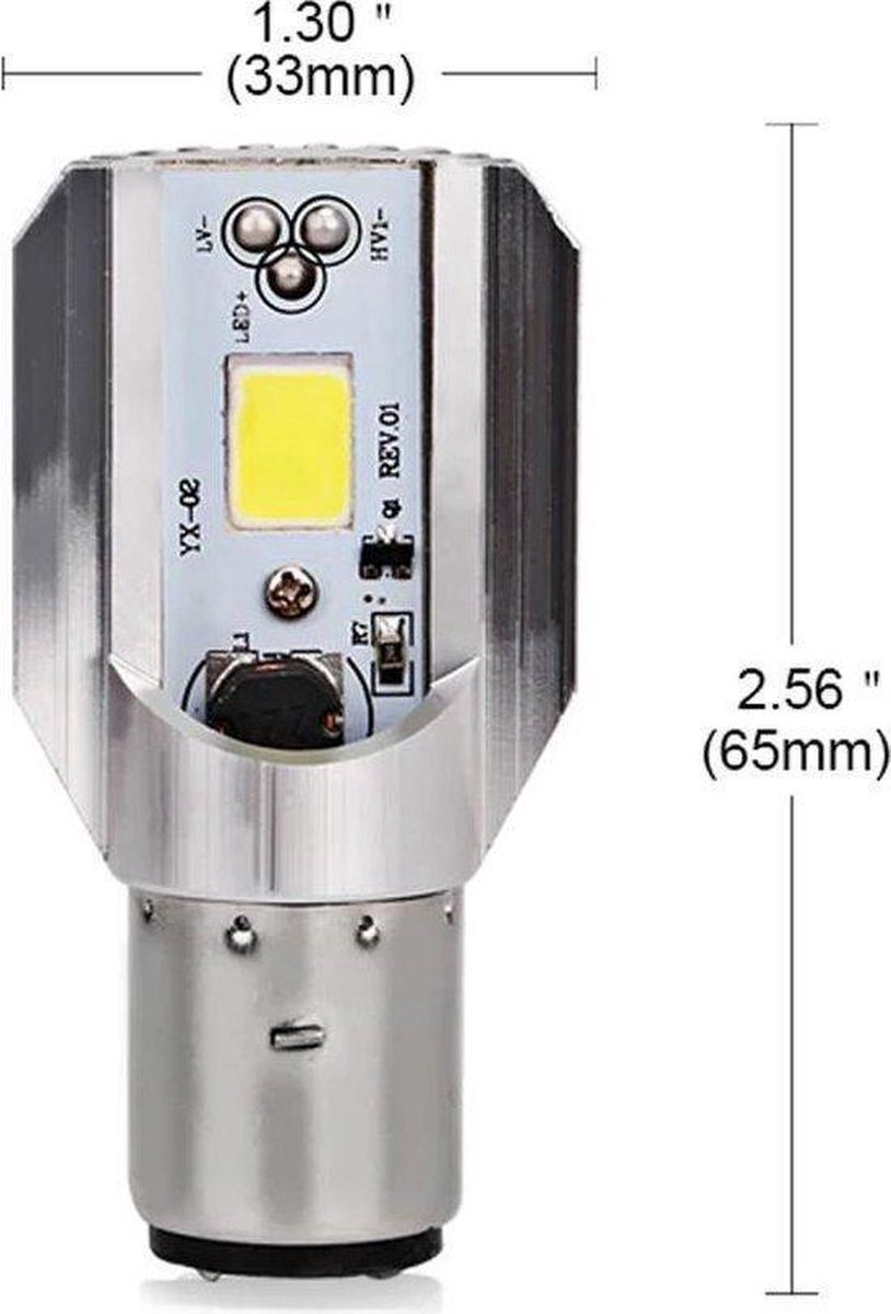 TLVX H6 LED Lamp - LED Verlichting - Koplamp/Mistlamp - Auto/Scooter ...