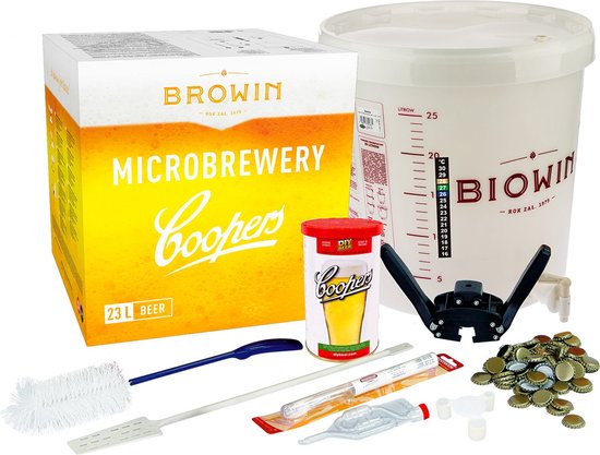Biermaken kit - Micro Brewery - 1 , brewing starter / home-brew kit - 23 liter | bol