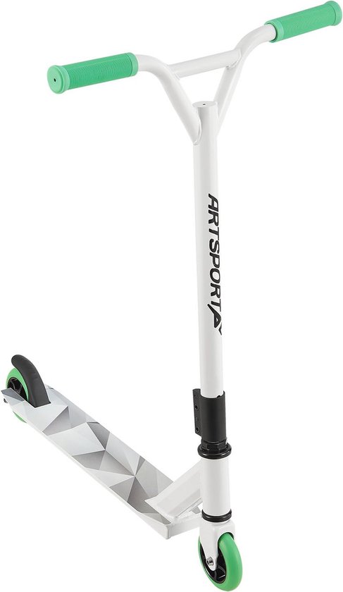 Stuntstep Futuristisch in Wit Groen | bol.com