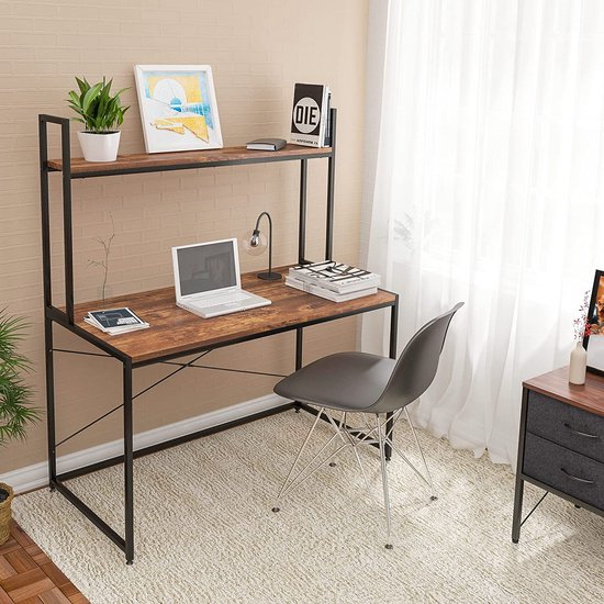 CGPN - Schrijftafel Computertafel PC Tafel Bureautafel Werktafel met ...