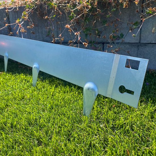 ZG-Edge Borderrand Zilver Verzinkt - 106x16 cm - 8 stuks ...