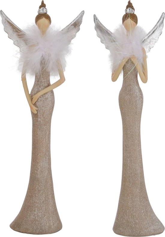 Boltze Home/ Figuur Janin/ Kerst/ Engel/ Afmeting 14cmx6xcmx40cm/ 1 ...