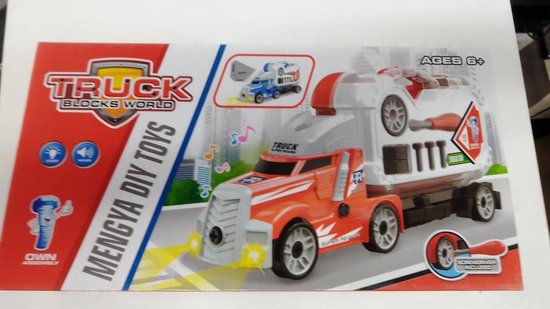 TRUCK BLOCKS WORLD DIY TOYS | bol