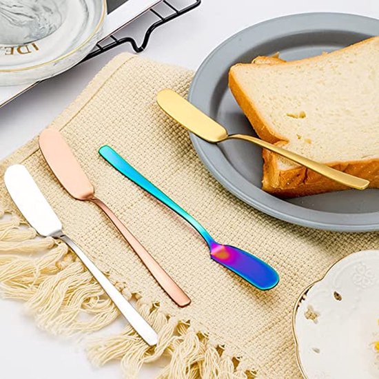 Doodadeals® Botermesjes - Smeermessen - Tapas Mesjes - Smeermesjes ...