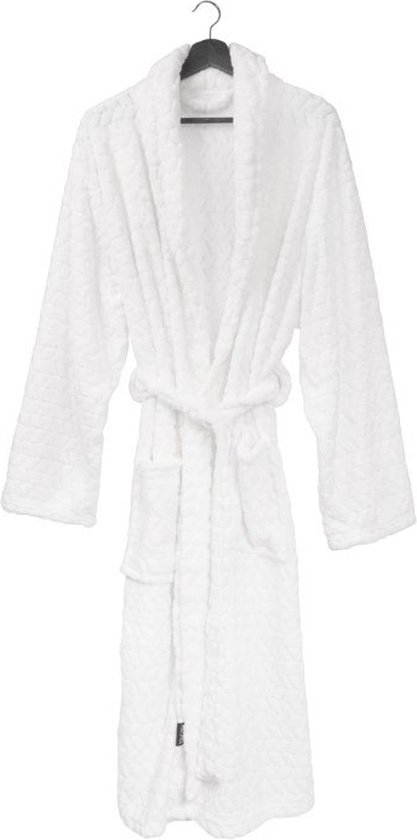 Senza Visgraat Badjas Wit | bol