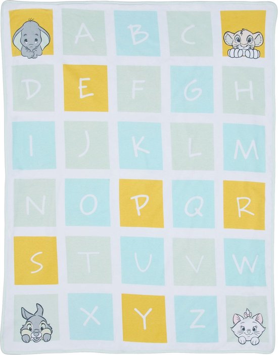 baby ABC blanket - disney baby | bol.com