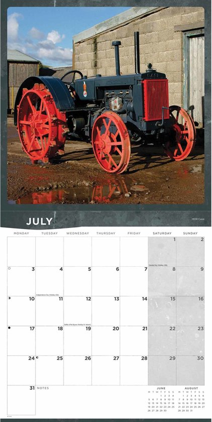 Vintage Tractors Kalender 2023 | bol