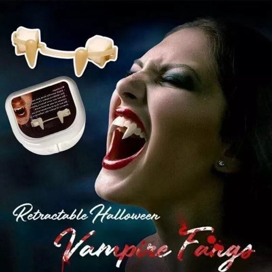 Vampier Tanden Beweegbaar Halloween Bloed Vampier Vampire Twilight ...
