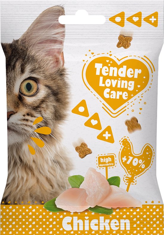Snack moelleux pour chat au poulet 50g | bol.com